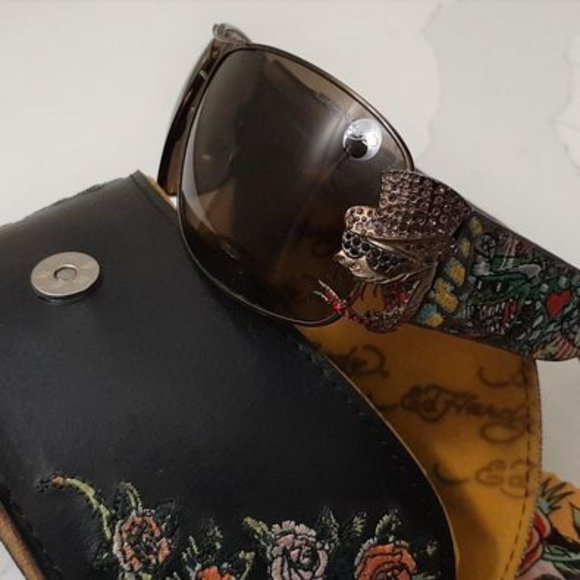 Ed Hardy | Accessories | Vintage Ed Hardy Crunk Rock Sunglasses | Poshmark
